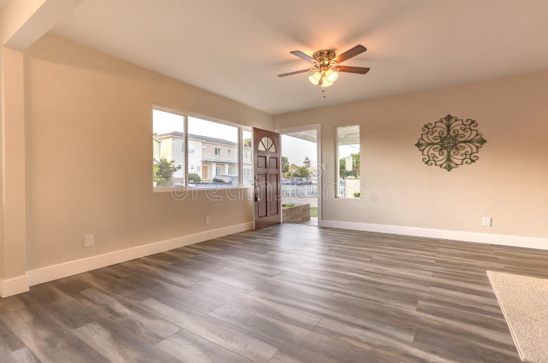 Front Door Entryway in Cozy Home Stock Image - Image of front, estate ...