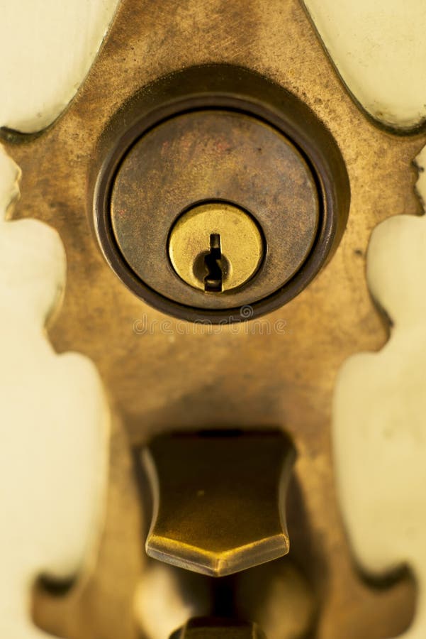 Front Door Lock stock image. Image of tranquility, decorative - 44847757