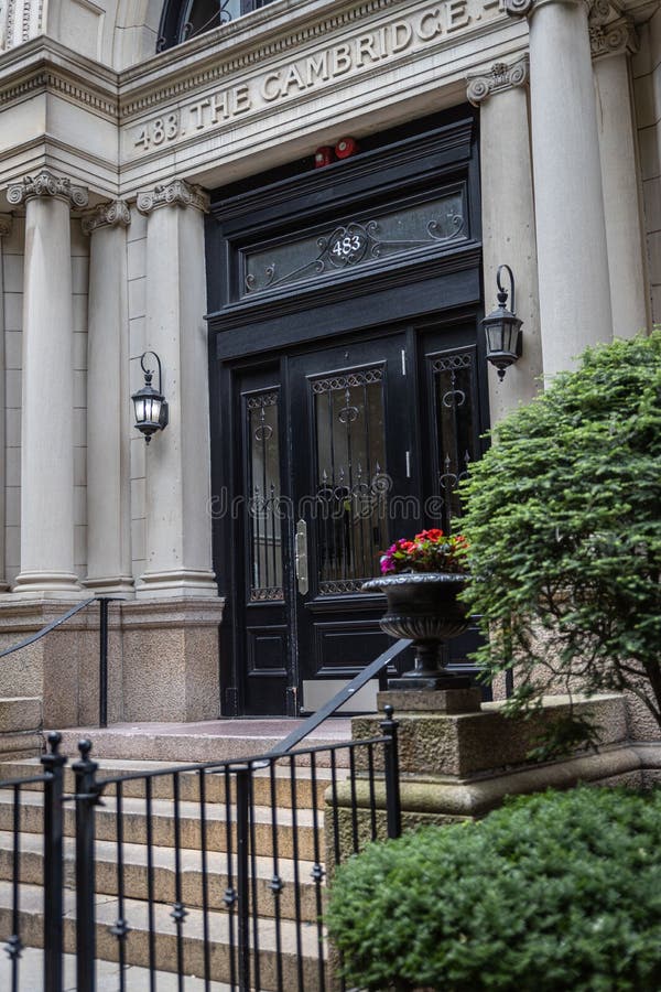 Front Door of Old Building in Boston Editorial Photo - Image of estate ...