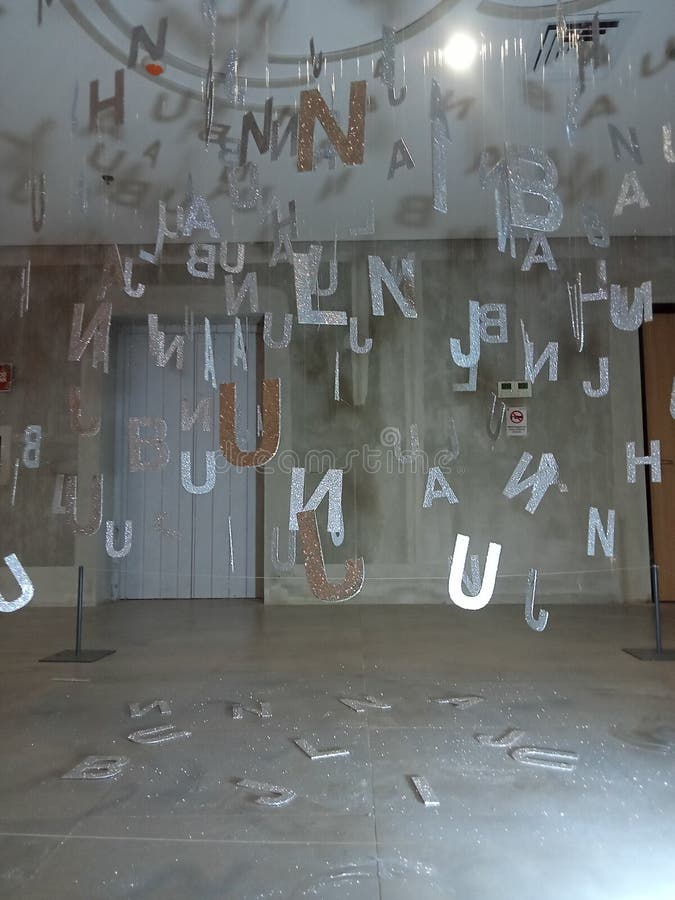 In Front of the Door There is a Random Alphabet in the Room Visible ...