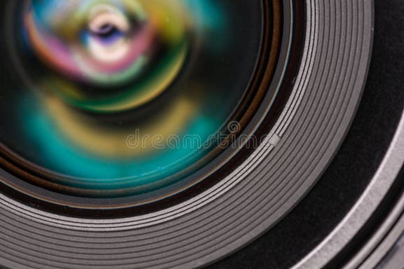 Front Element of a Camera Lens Stock Image - Image of front, dslr: 36188429
