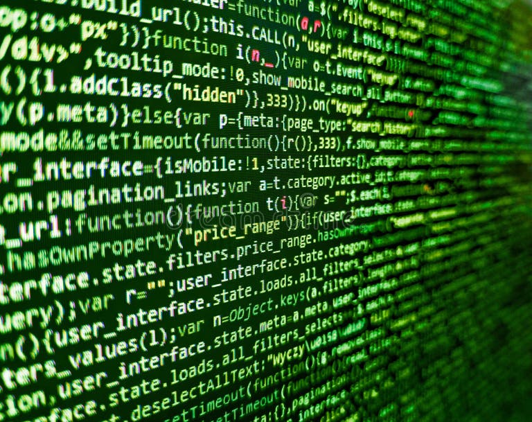Front-end Applications in the Color Concept. Programming, Webdesign ...