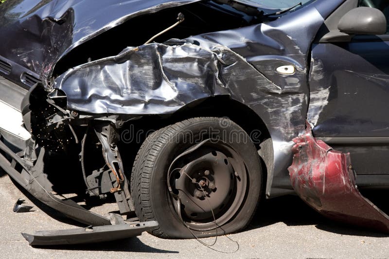 Front End Car Crash stock image. Image of emergency, auto - 10618467