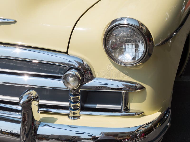 Classic Chevrolet from the Early Fifties Stock Image - Image of 1950 ...