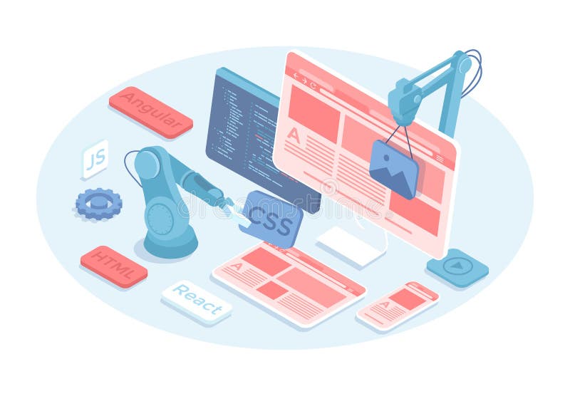Front End Development Develop Computer Website Interface Frontend