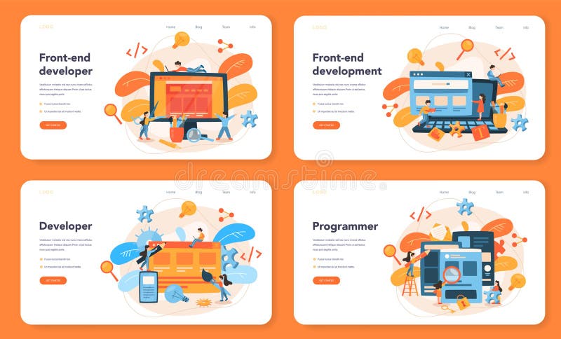 Banner Frontend Stock Illustrations – 984 Banner Frontend Stock ...