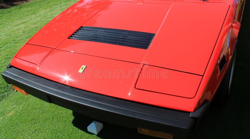 Front end ferrari 308 gt4 editorial stock image. Image of florida ...