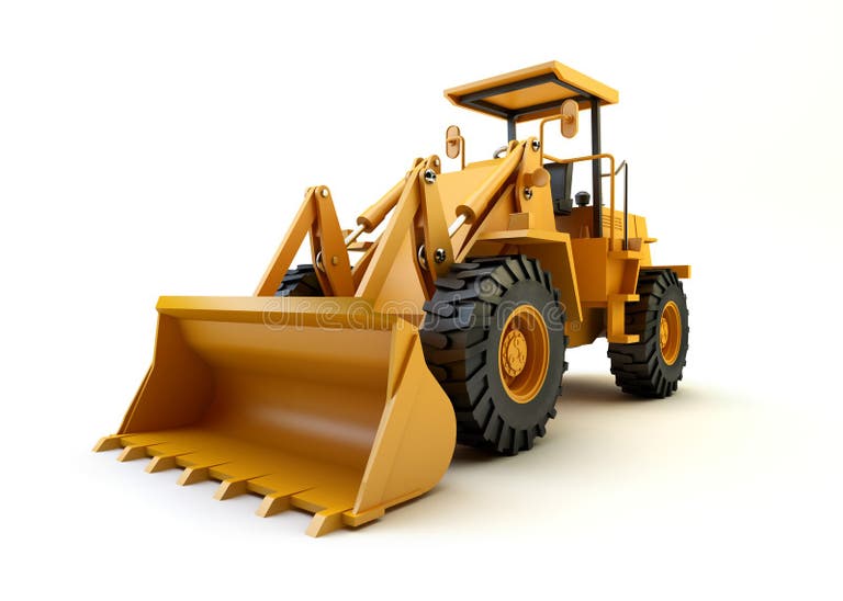 Front End Loader Stock Illustrations – 261 Front End Loader Stock ...