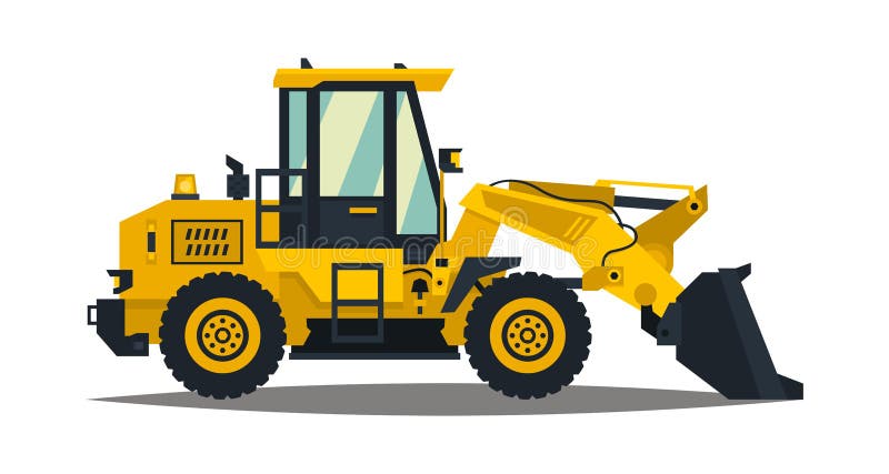 Front End Loader Stock Illustrations – 358 Front End Loader Stock ...