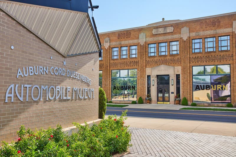 Front Entrance of ACD Museum with Sign in Auburn Editorial Photo ...