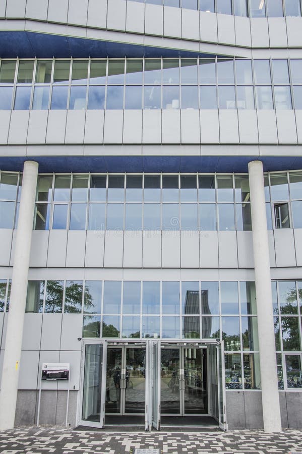 Front Entrance Building from the University of Amsterdam at the Science ...