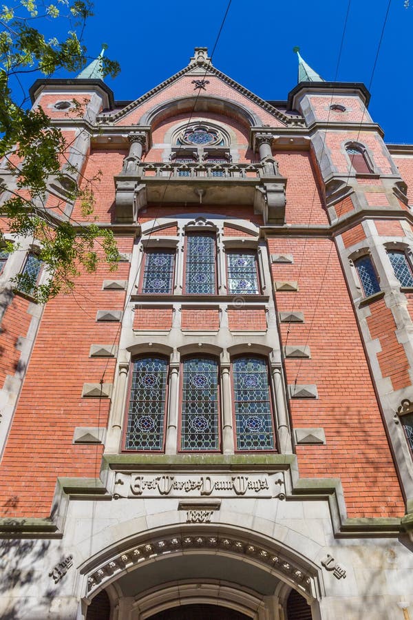 Front Facade of the Historic Town Hall of Oldenburg Editorial Image ...