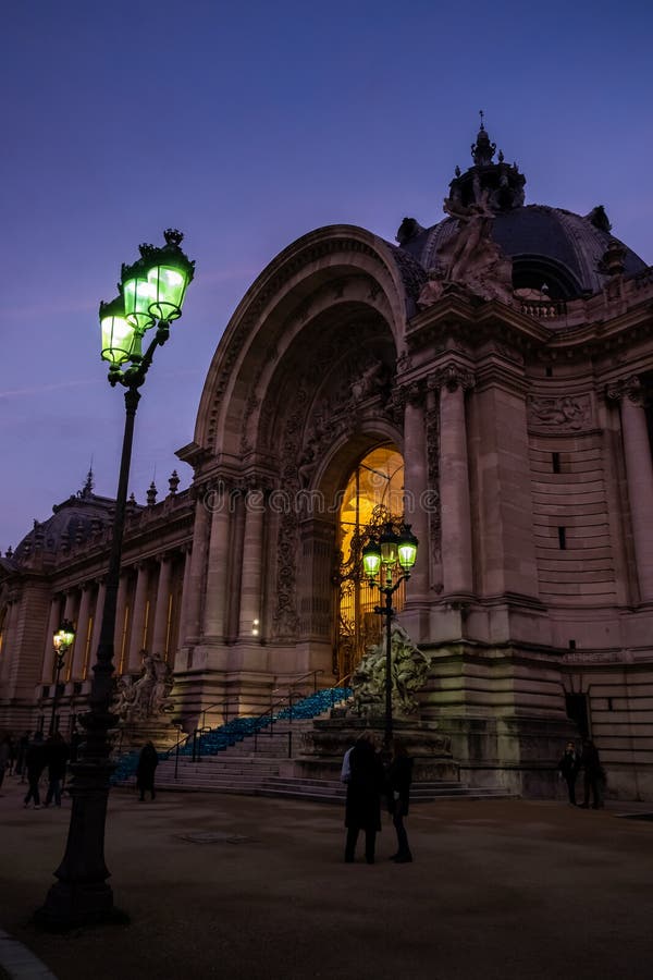 Front Facade of an Impressive Architectural Style Building in Paris ...