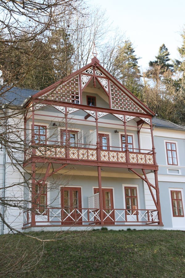 Front Face of Historical House Stock Photo - Image of historic, front ...