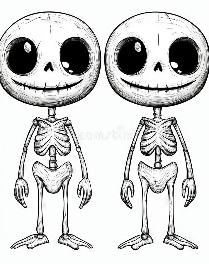 Front-facing View of the Human Body& X27;s Skeletal Framework. Stock ...