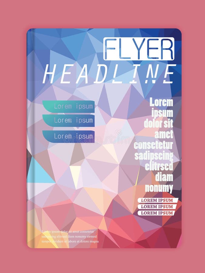 Front Flyer stock vector. Illustration of blank, brochure - 56969459