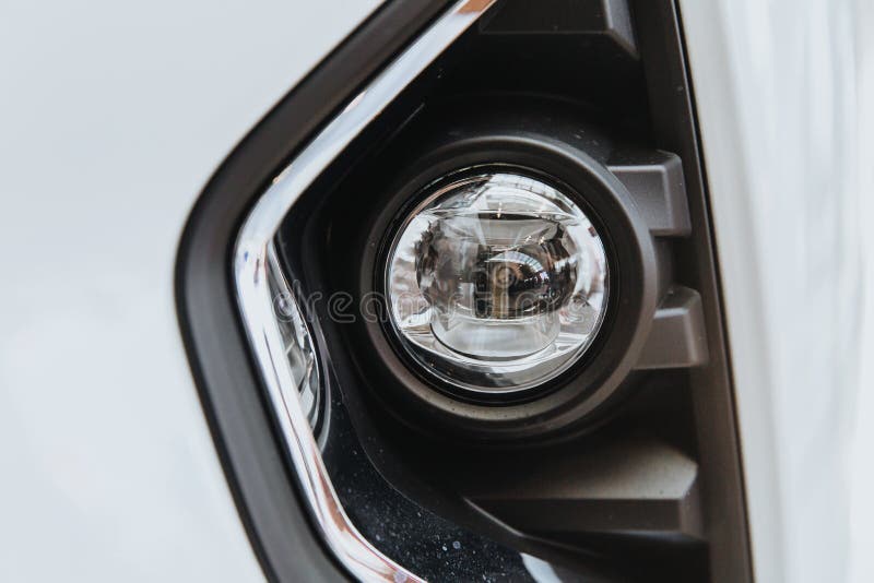 Front fog lights car. stock photo. Image of headlight - 167582964