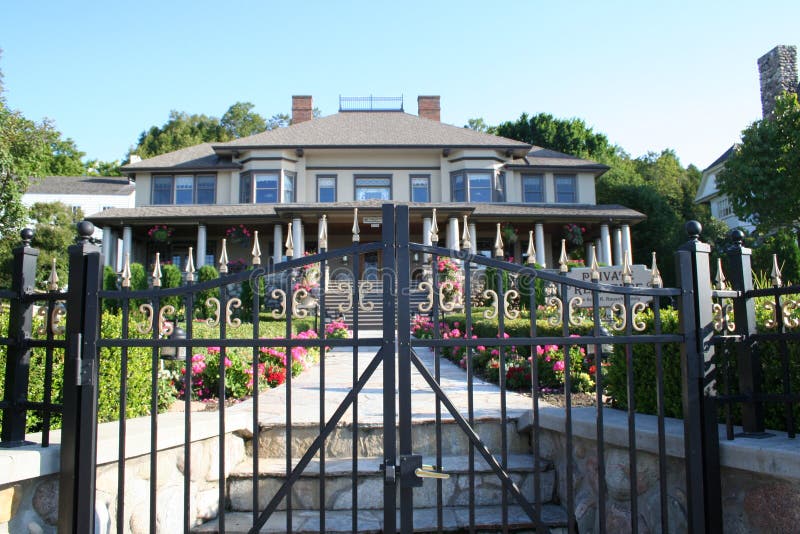 Front Gate 2 stock image. Image of estate, home, front - 29367227