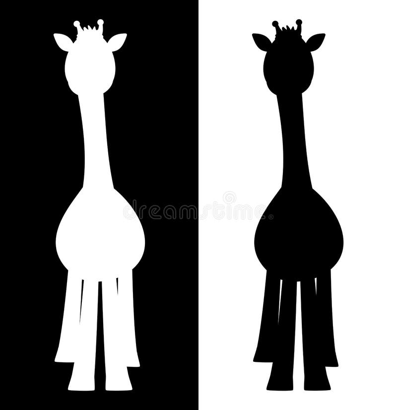 Cartoon Front Giraffe Stock Illustrations – 269 Cartoon Front Giraffe ...
