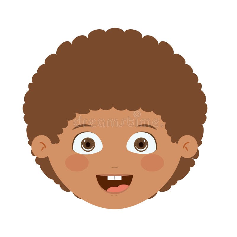 Front head boy icon design stock vector. Illustration of male - 74471047