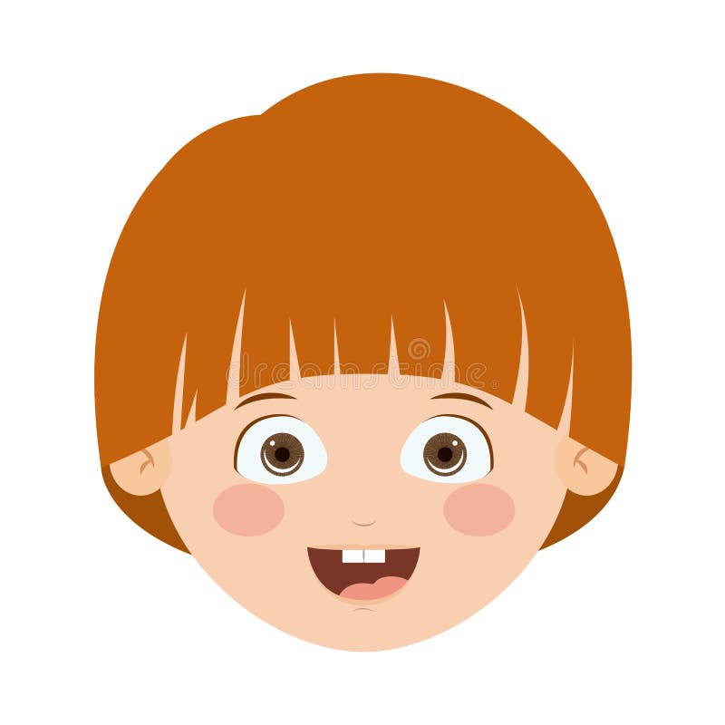 Front head boy icon design stock vector. Illustration of avatar - 74471064