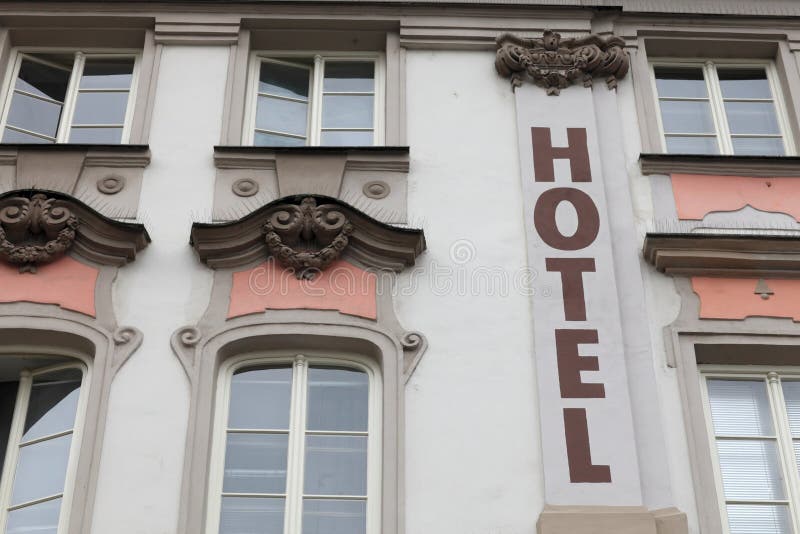 Front of hotel stock image. Image of motel, relaxation - 40050333