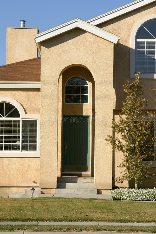 Front of the House stock photo. Image of architect, curbside - 316934