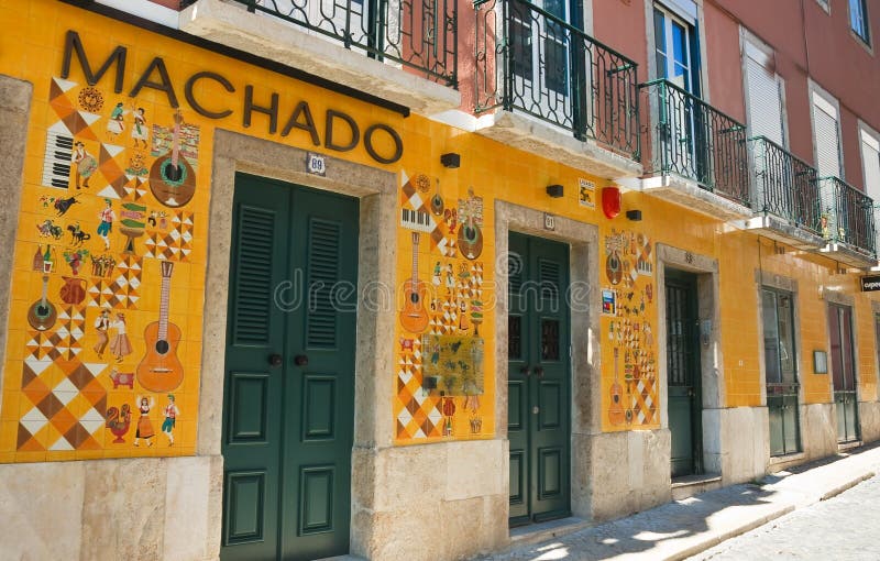 Front of the House, Lisbon, Portugal Editorial Stock Photo - Image of ...