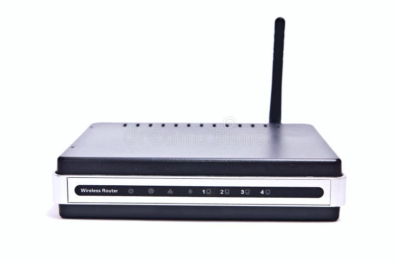 Router stock image. Image of point, antenna, port, router - 5039073