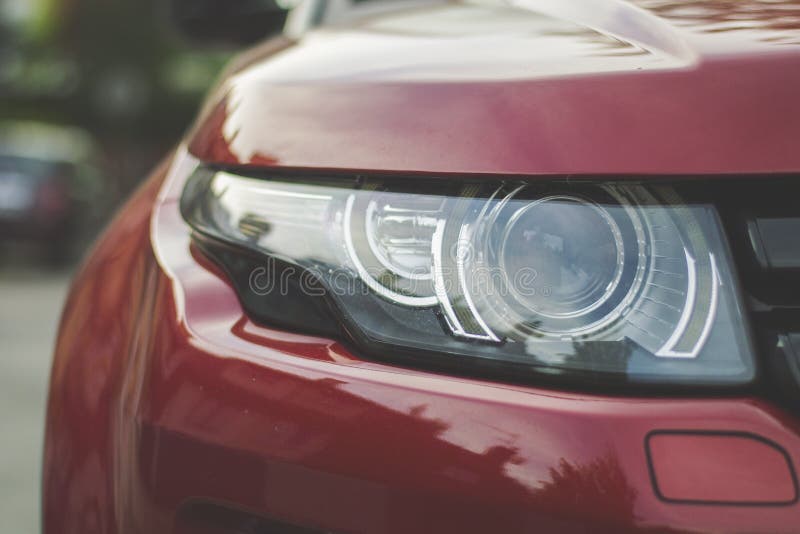 Front lamp of a car stock photo. Image of side, lamp - 121139294