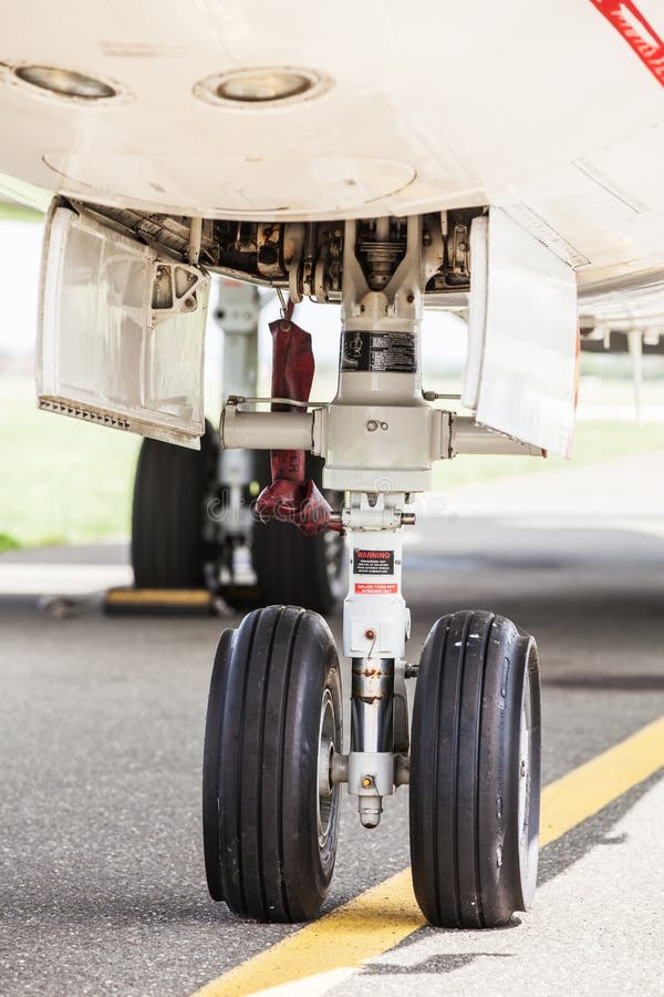 Landing Gear stock image. Image of airfield, boeing, industry - 72075