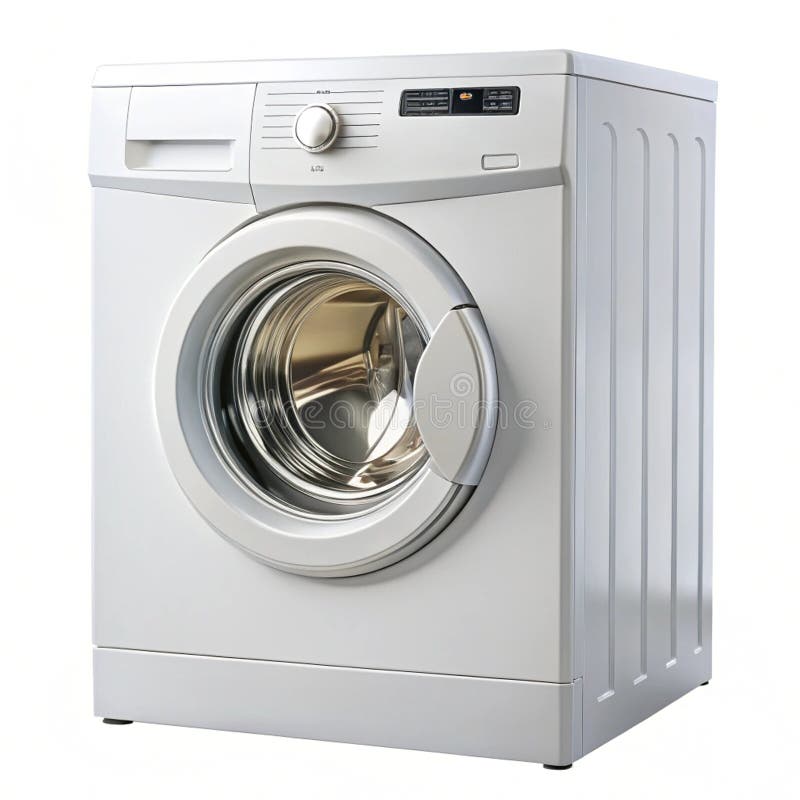 Front-Load Washing Machine with Sleek Design, Digital Controls, and ...