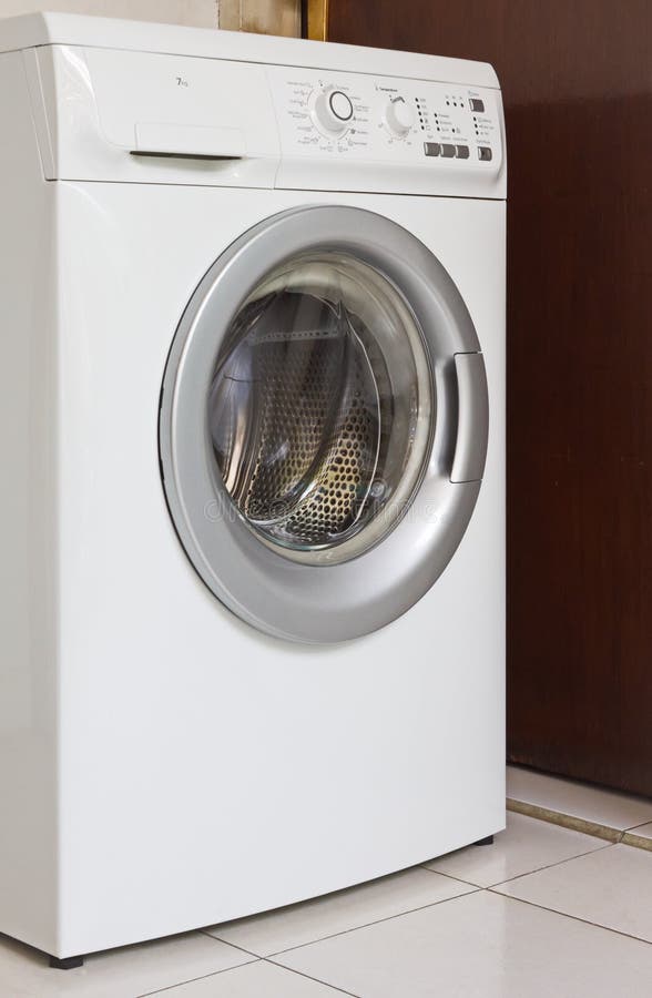 Front load washing machine stock photo. Image of equipment - 42404952