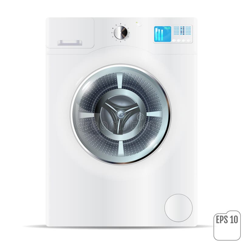 Washing Machine Front Load Stock Illustrations – 778 Washing Machine ...