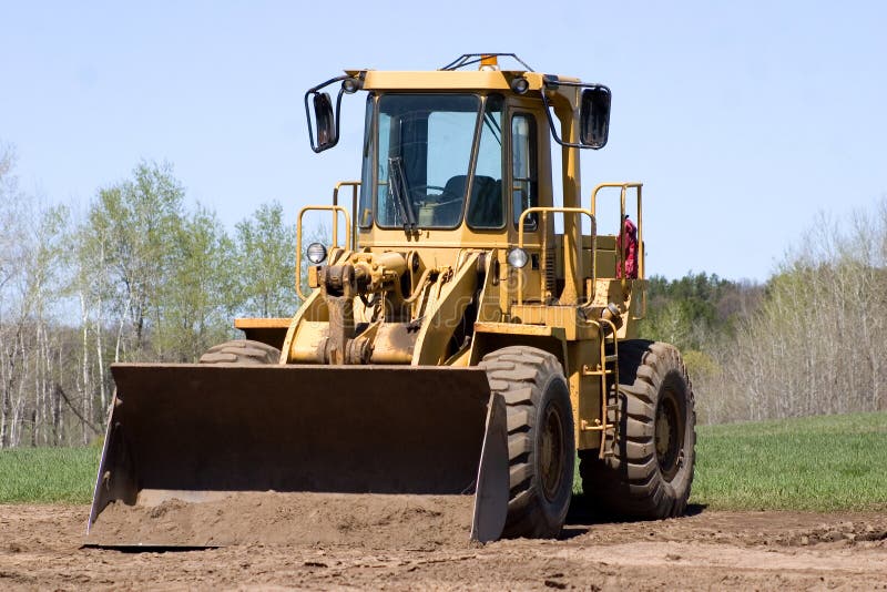 Front loader isolated stock photo. Image of assembly - 34046632