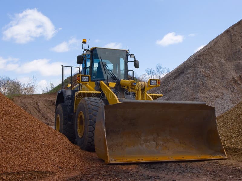 Front Loader stock photo. Image of vehicle, work, loader - 5319846