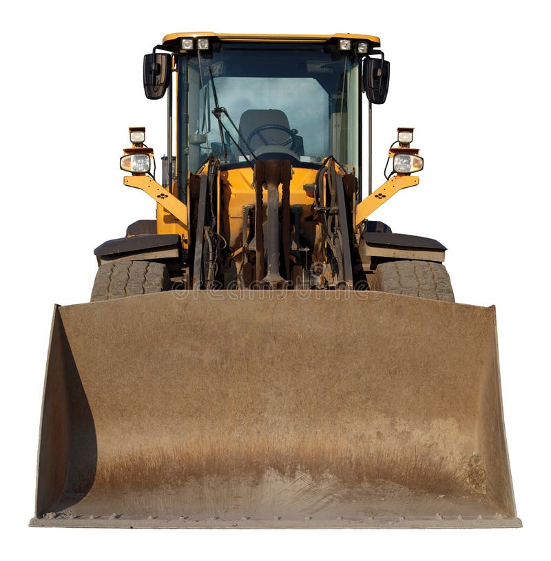 Front Loader Construction Machine Shovel Stock Photo - Image of ...