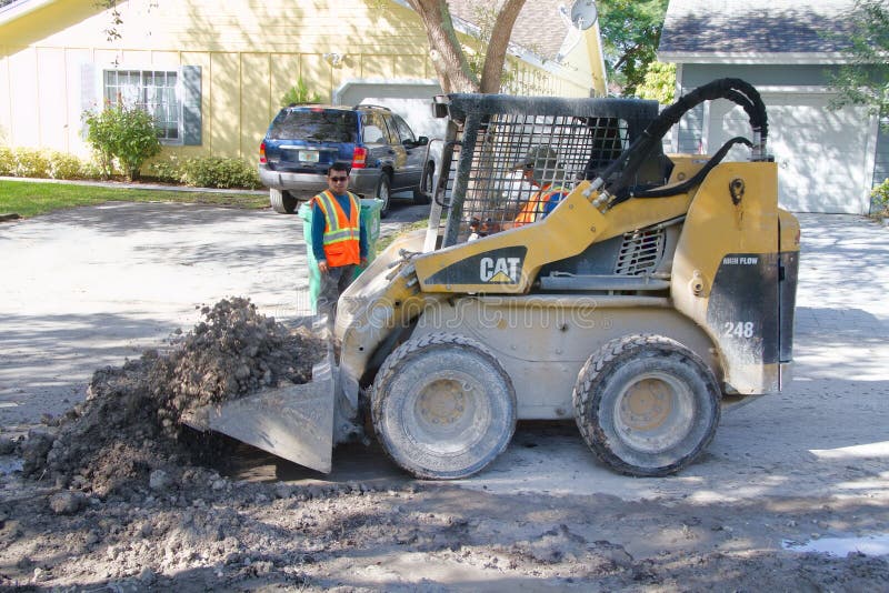 Front loader editorial photography. Image of power, loader - 50991982