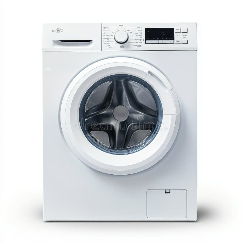 A Front-loading Washing Machine Designed for Household Laundry Stock ...