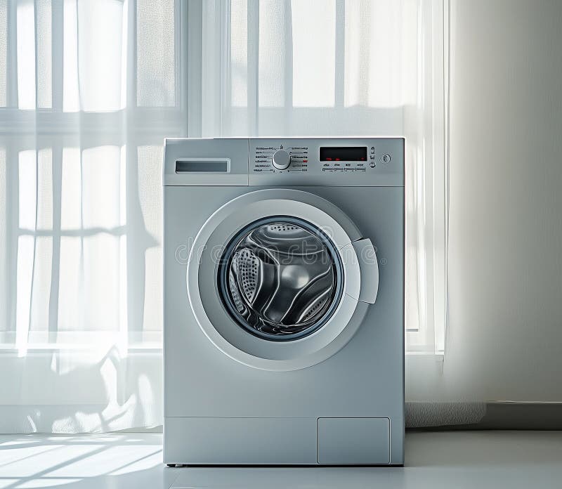 Front Loading Washing Machine a Product Material for Laundry Stock ...