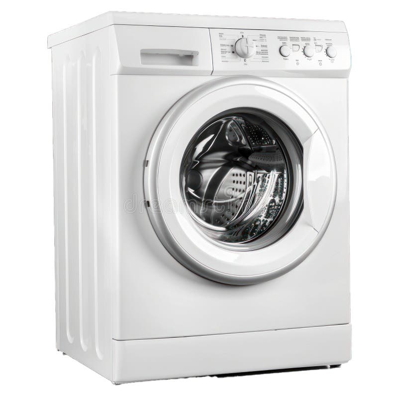 Front Loading Washing Machine Isolated Transparent Background Stock ...