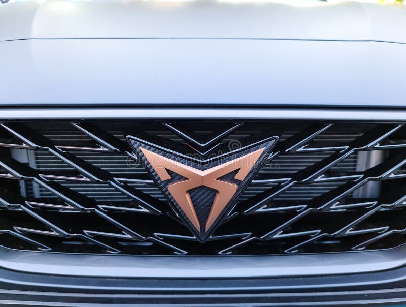 Front Logo of a Seat Cupra on a New Car Editorial Stock Image - Image ...