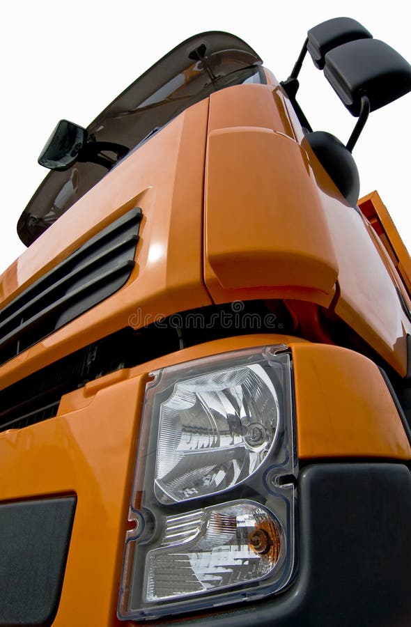 Front of a lorry stock image. Image of heavy, automobil - 24103185