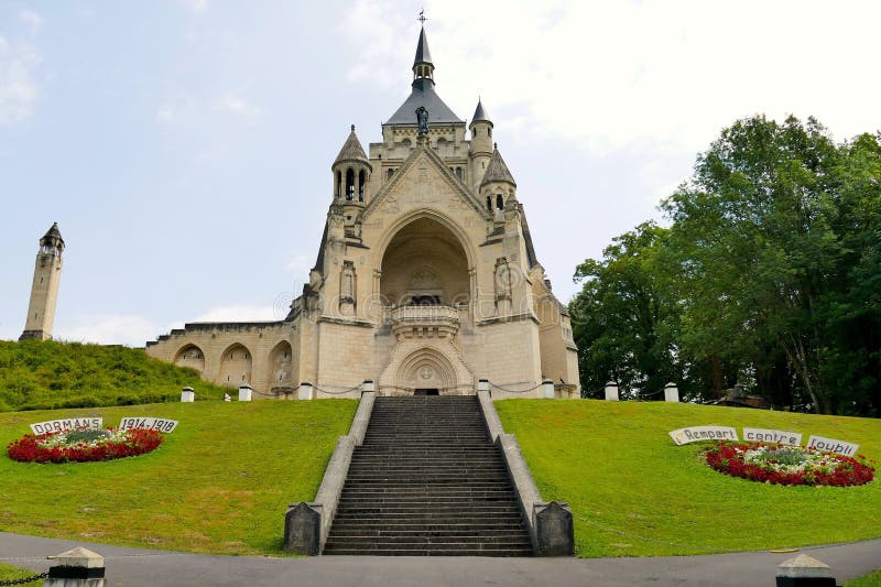 The Memorial of the Battles of the Marne in the Park of the Castle of ...