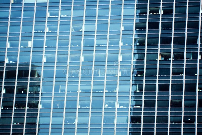 Front of Modern Office Building Stock Image - Image of architecture ...