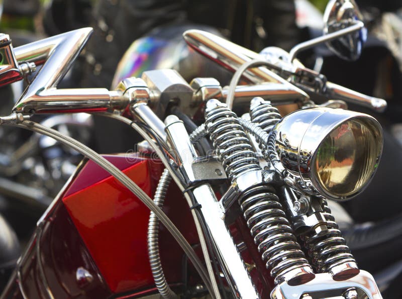 Front of motorcycle editorial stock photo. Image of design - 40928093