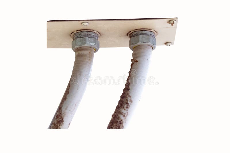 Front Network Electric Cable with Metal Flex Pipe Connected Under To ...