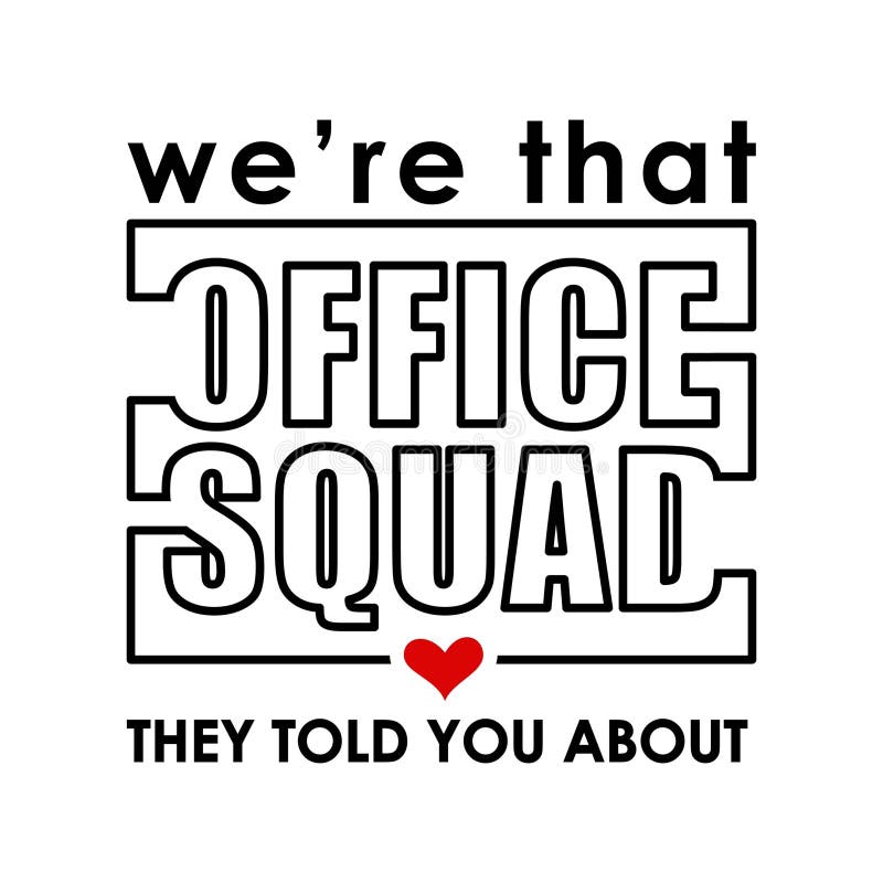 That Front Office Squad stock vector. Illustration of staff - 393055477