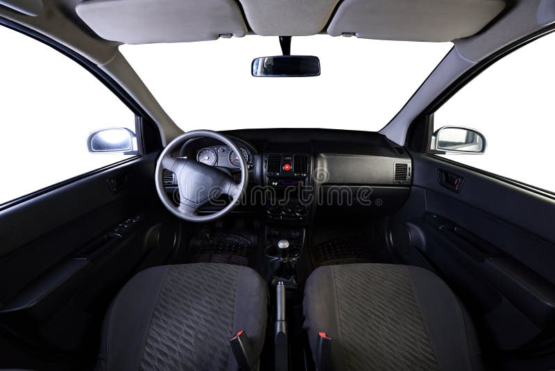 Front panel car stock photo. Image of view, steering - 66014586