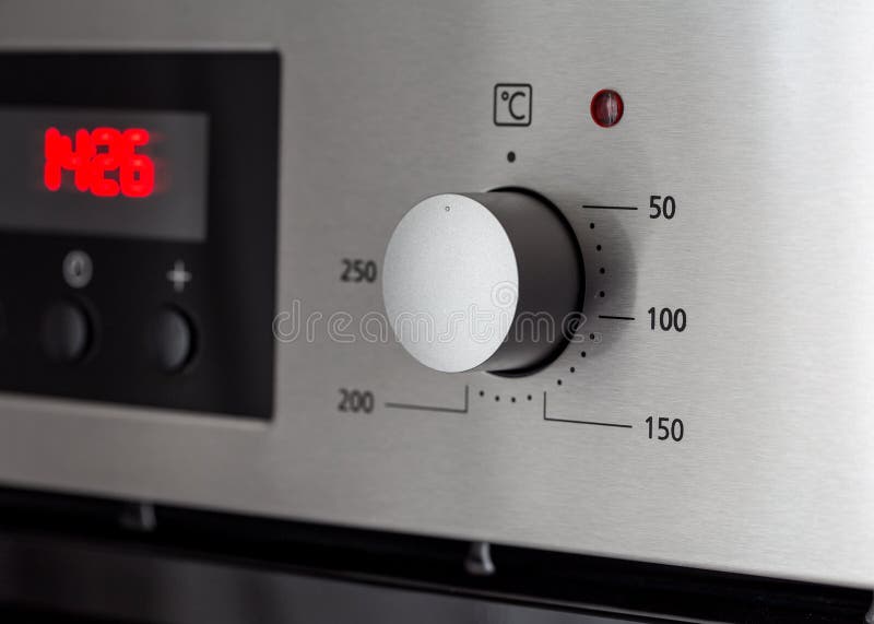 Front Panel of the Oven stock photo. Image of electrical - 172673058